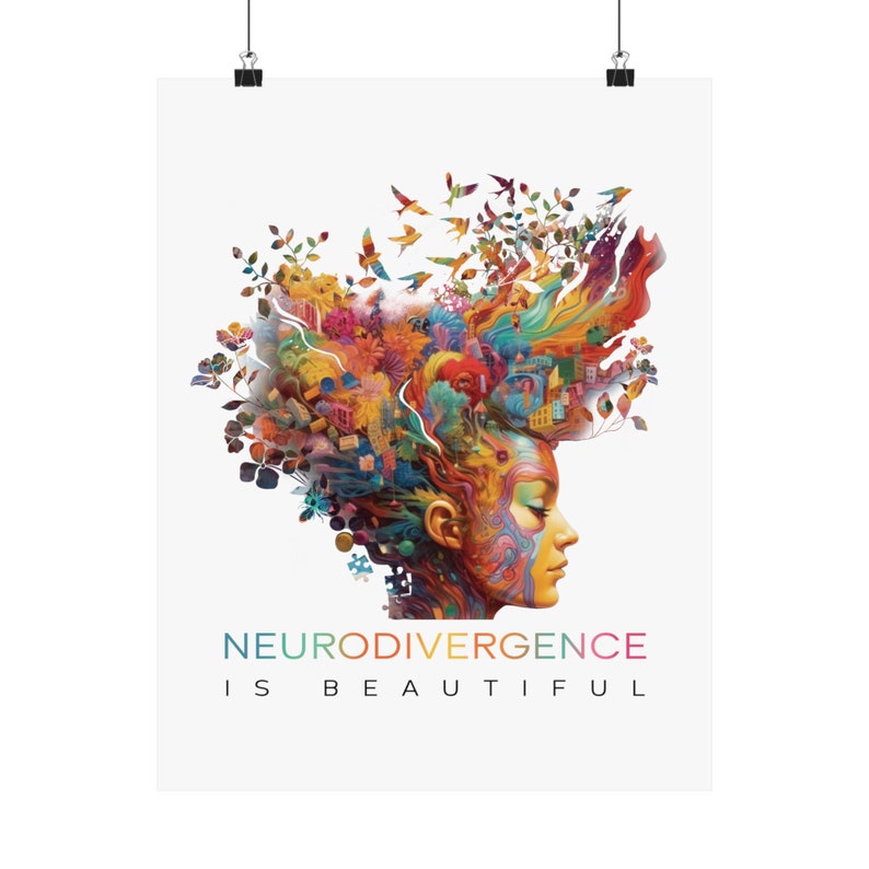 Autism Designs Mental Health Poster SLP Office Decor Psychology Poster ...
