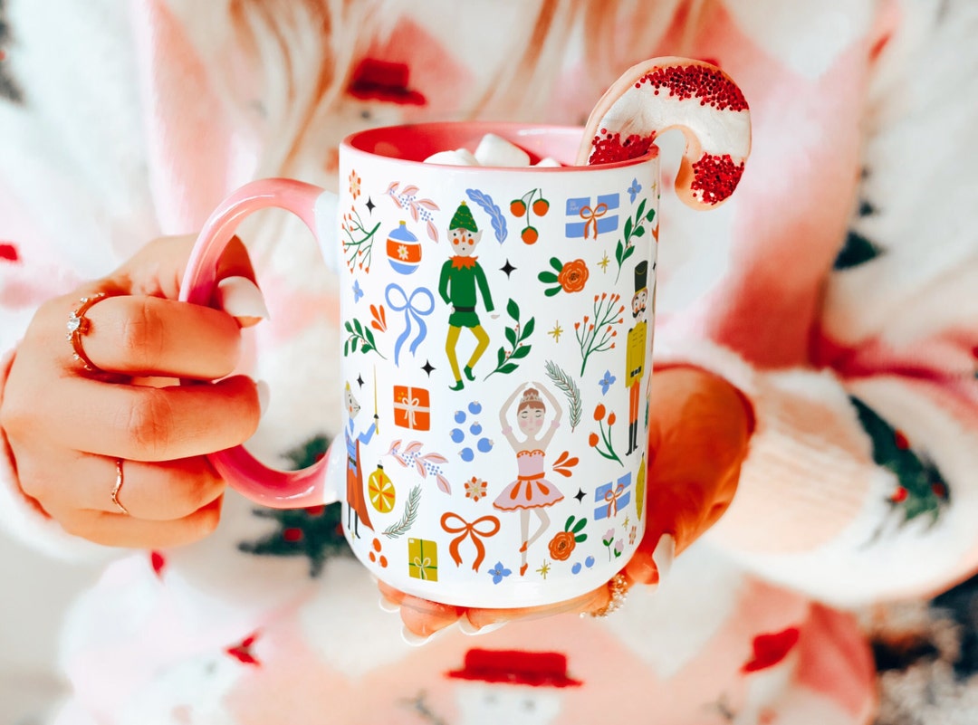 Nutcracker Mug, Christmas Season Mug, 15oz Coffee Mug, Large Christmas ...