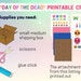 Day of the Dead Craft | Do It Yourself Ofrenda Altar | Printable ...