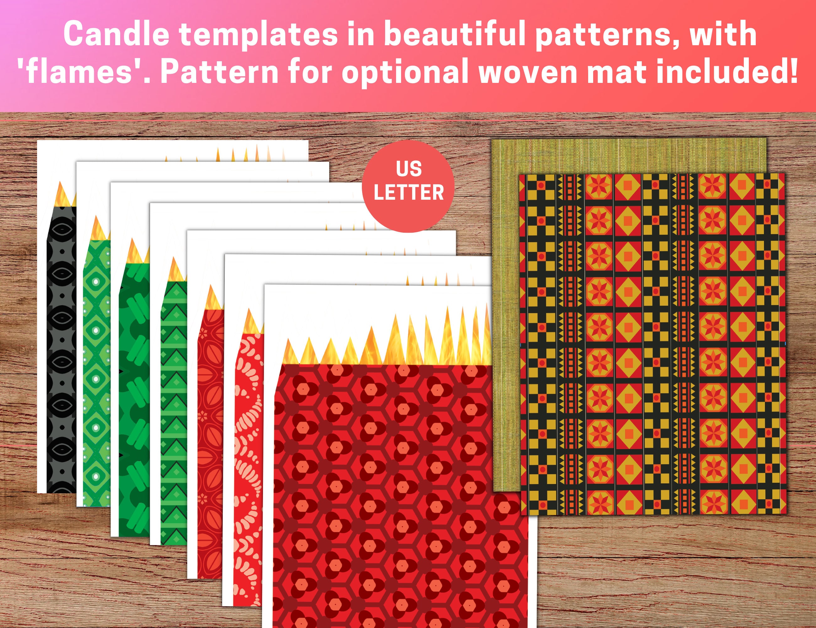 Kwanzaa Kinara Craft Do It Yourself Kinara Candle Holder Printable ...