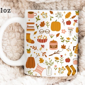 Fall Mug, Fall Coffee Mugs, Coffee Mugs for Fall Season, Funny Autumn ...