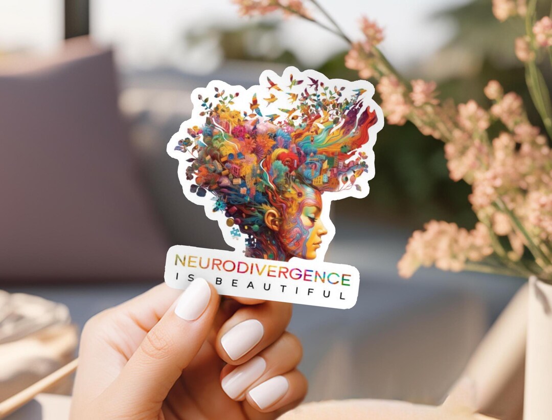 Neurodivergent Sticker, SLP, Special Ed, Inclusion Sticker, Mental ...
