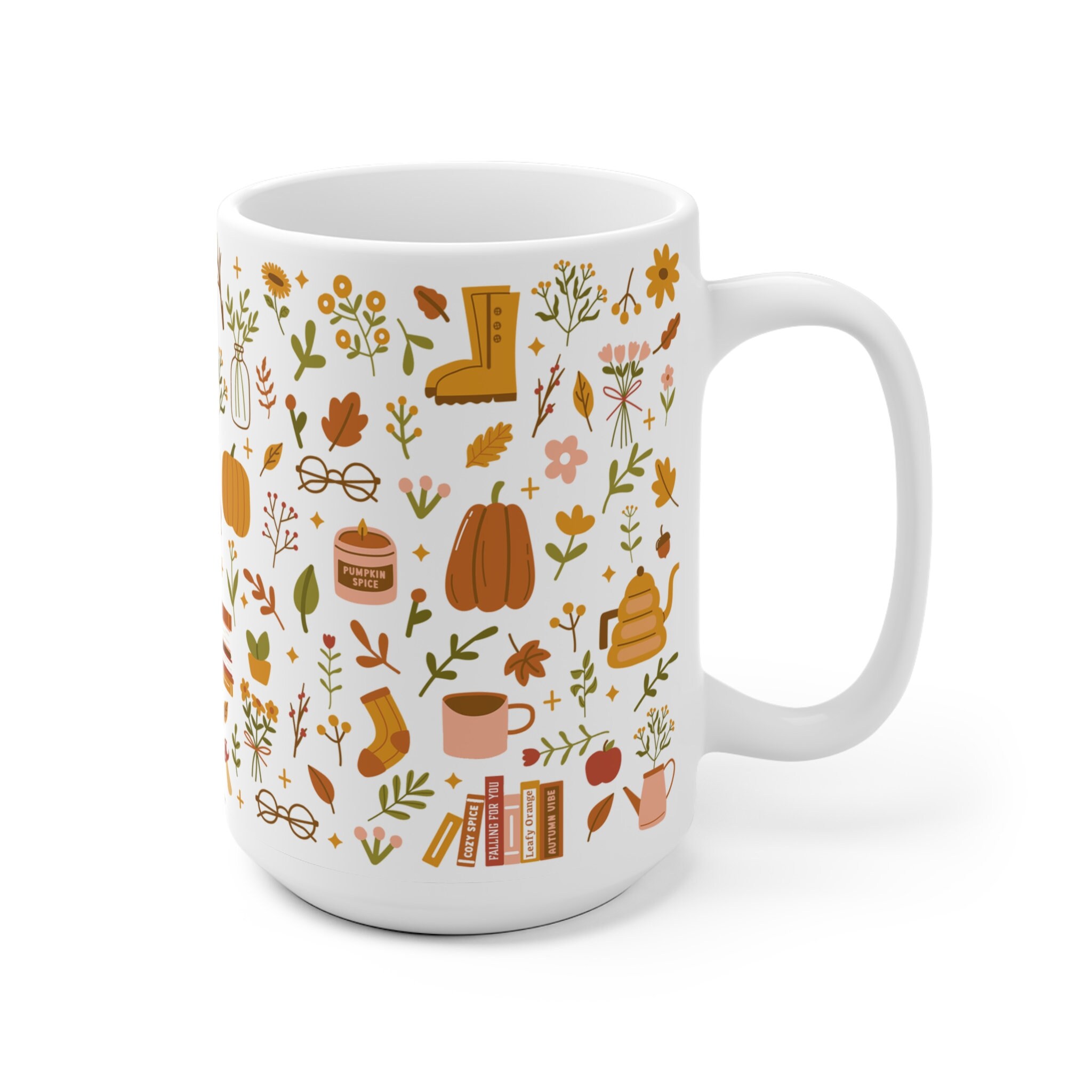 Fall Mug, Fall Coffee Mugs, Coffee Mugs for Fall Season, Funny Autumn ...