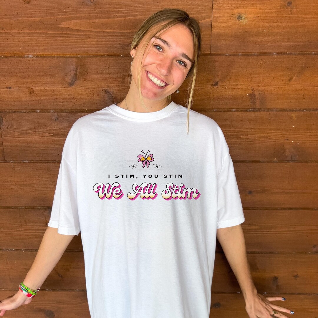 Stim Shirt Autism Awareness Shirts Sensory Stimulation Ot Shirt Adhd Shirt Bcba Shirt Sped ...