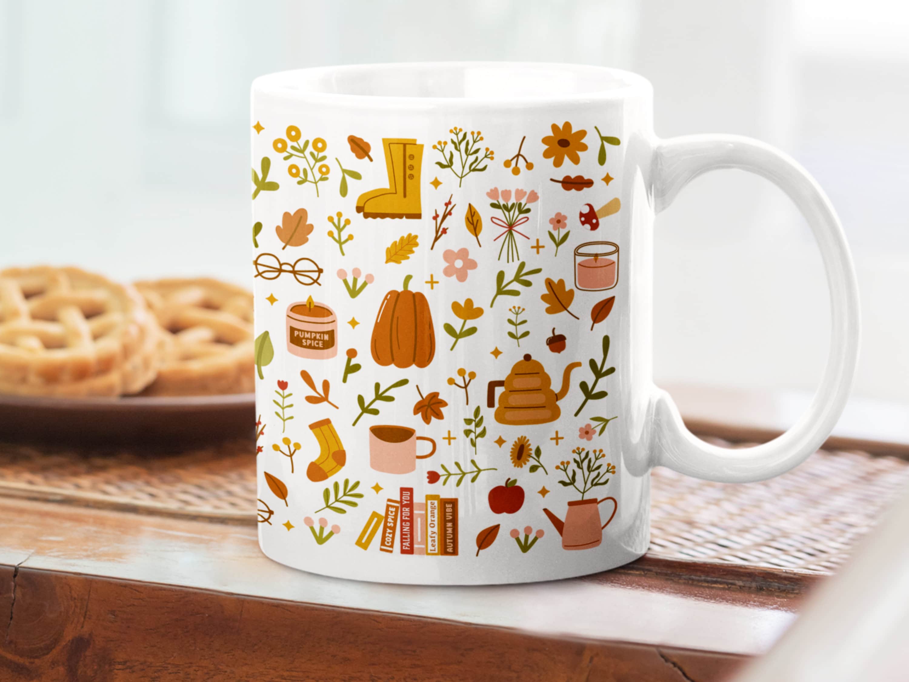 Fall Mug, Fall Coffee Mugs, Coffee Mugs for Fall Season, Funny Autumn ...