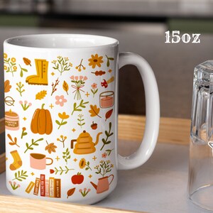 Fall Mug, Fall Coffee Mugs, Coffee Mugs for Fall Season, Funny Autumn ...