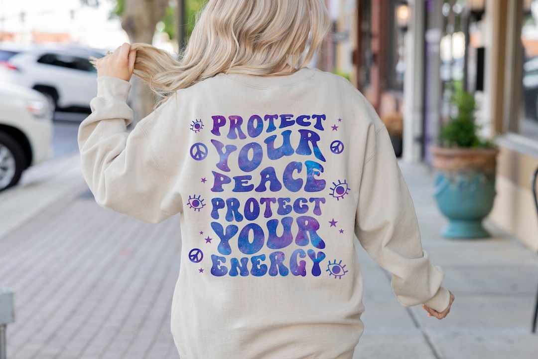 Protect Your Peace Hoodie Protect Your Peace Protect Your Energy Evil ...