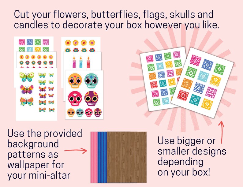 Day of the Dead Craft | Do It Yourself Ofrenda Altar | Printable ...