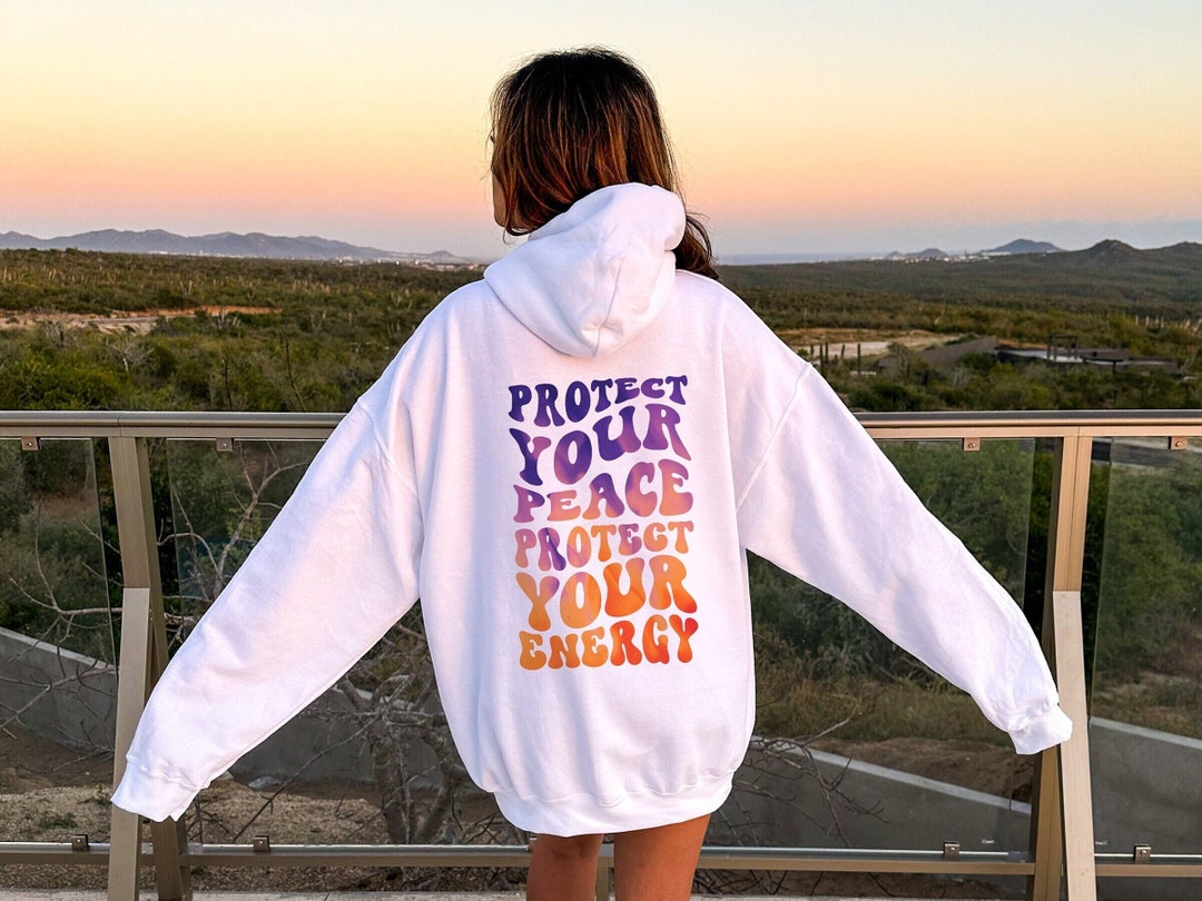 Protect Your Peace Hoodie Protect Your Peace Protect Your Energy Evil ...