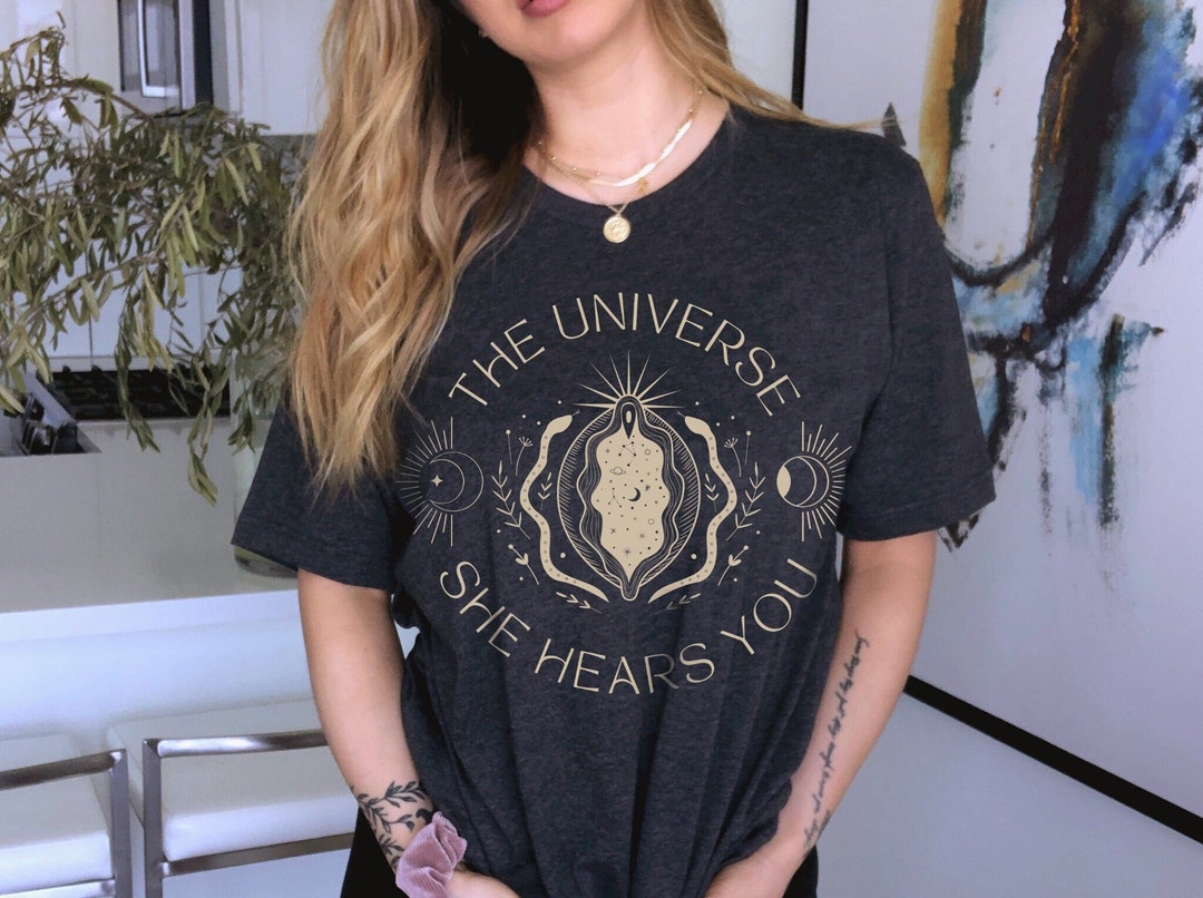 Yoniverse Manifest Shirt Divine Feminine Energy Trust the Universe ...
