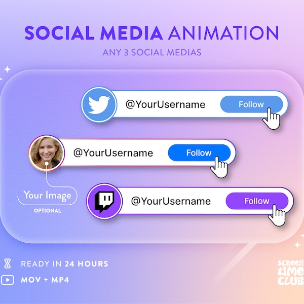 Social Media Buttons - Etsy