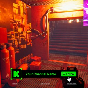 Custom Kick Follow Button Animation, Youtube Video Intro Social Media ...