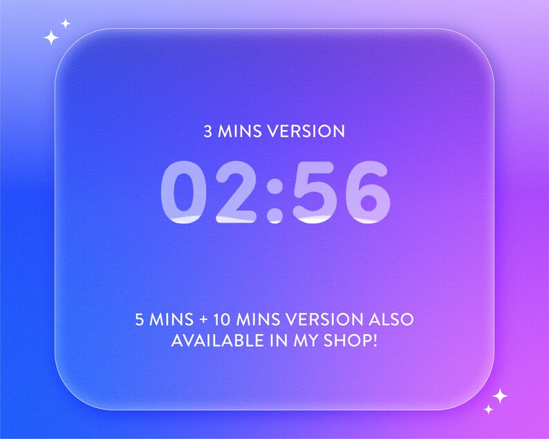 Liquid Countdown Timer for Twitch / Kick Stream Overlay 3 - Etsy