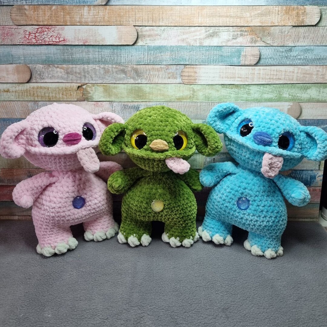 Crochet Pattern Blep-goblin German/english - Etsy