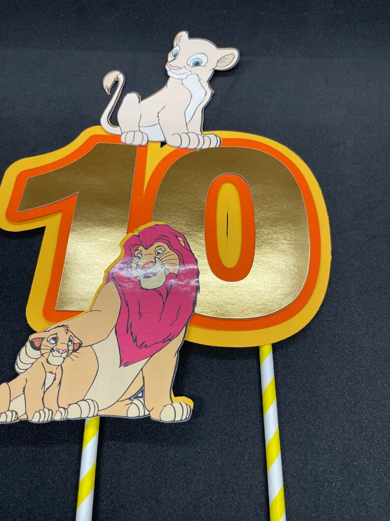Lion King Cake Topper - Etsy