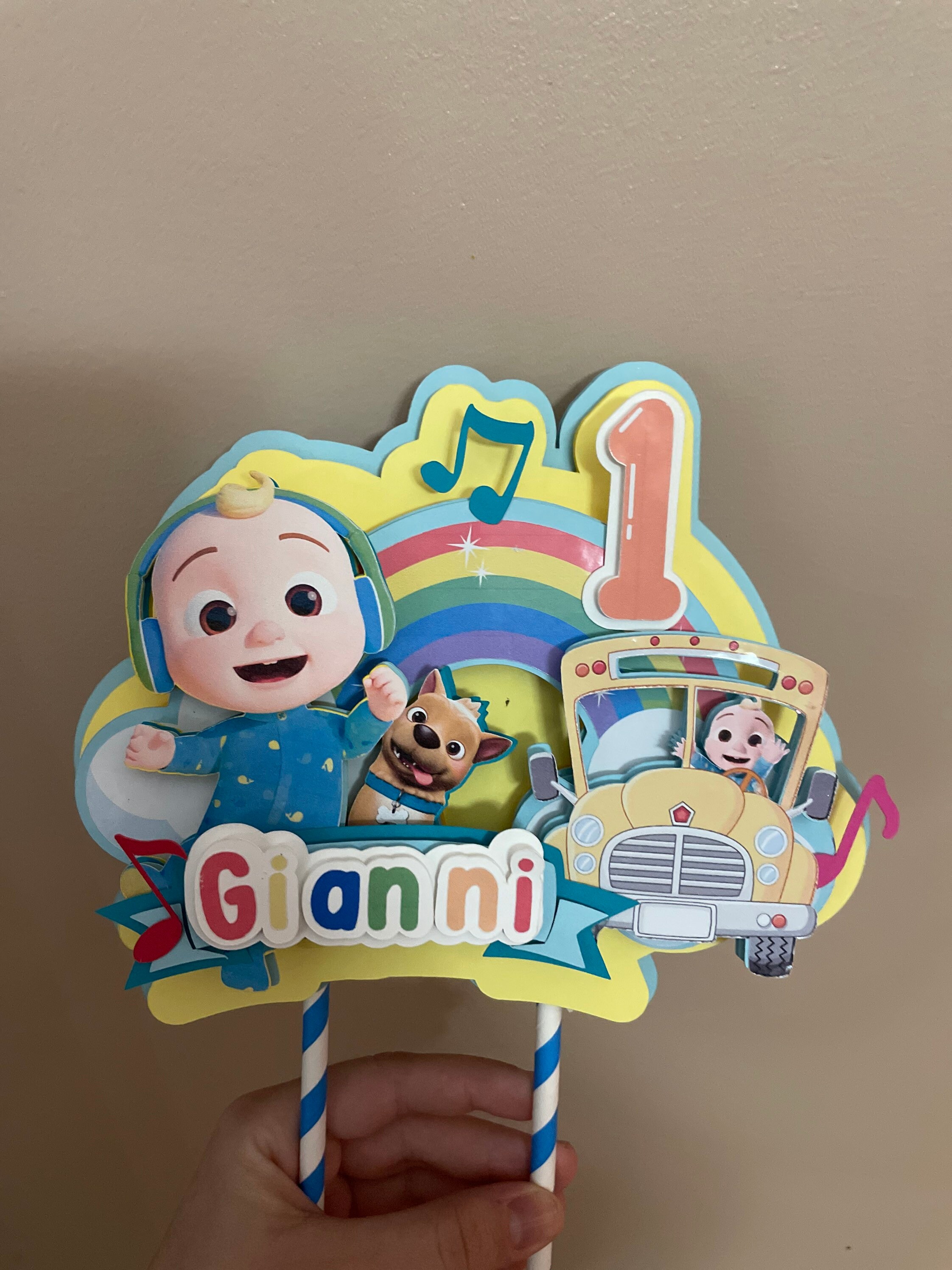 COCO MELON Cartoon Cake Topper - Etsy Canada