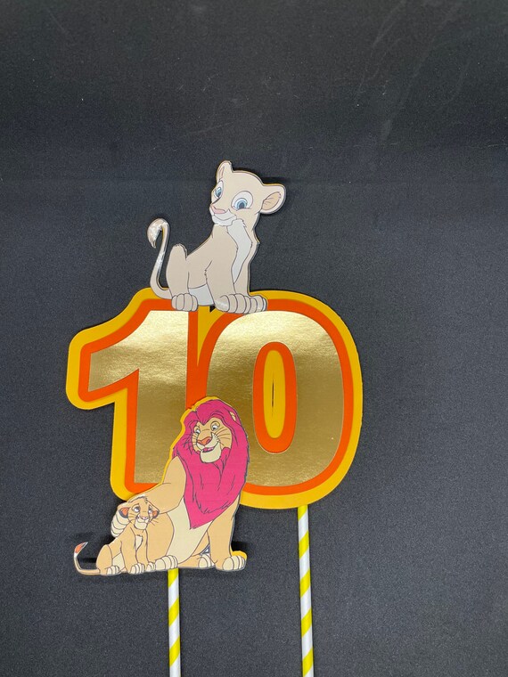 Lion King Cake Topper - Etsy