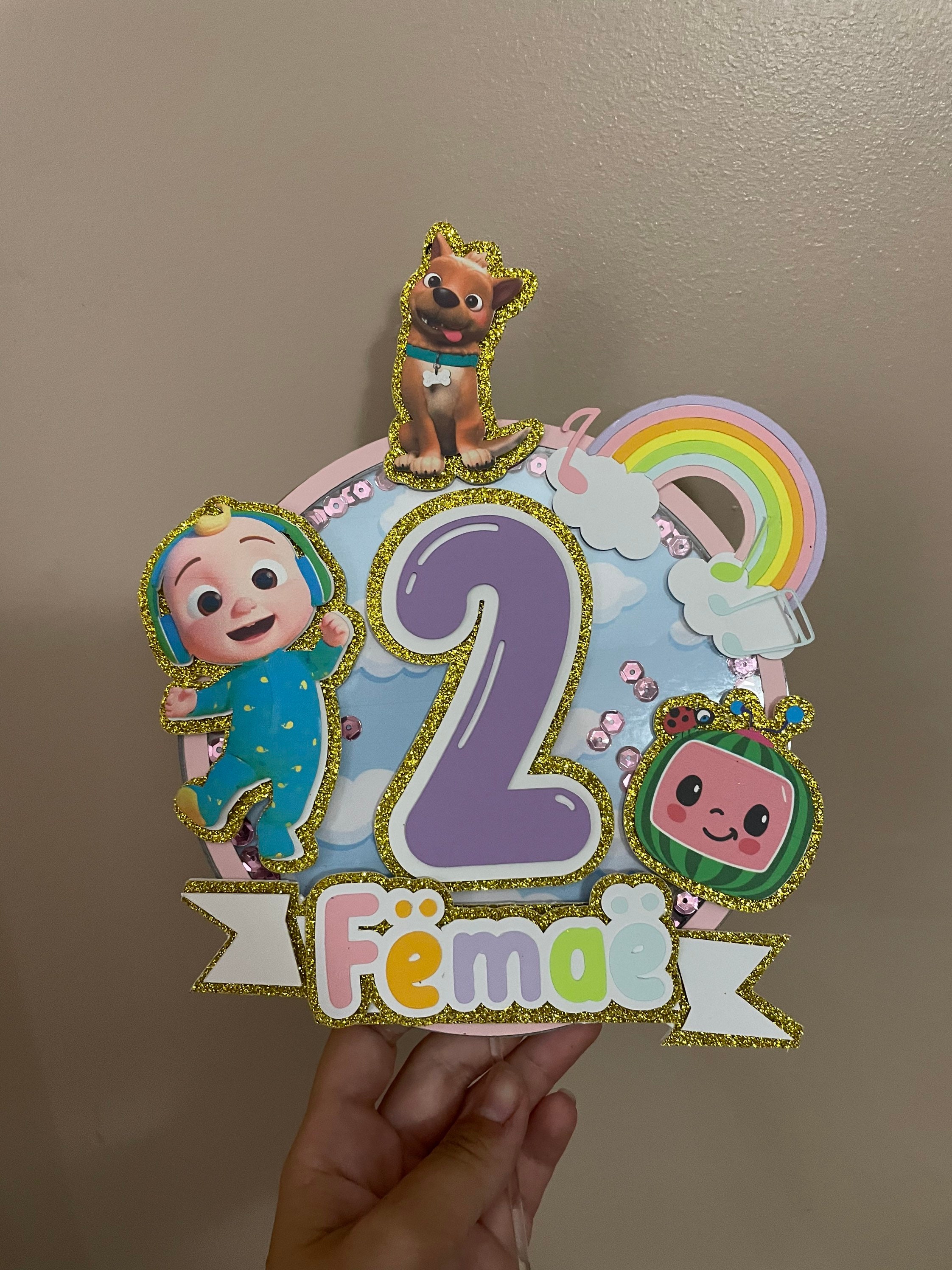 Coco Melon Cake Topper - Etsy