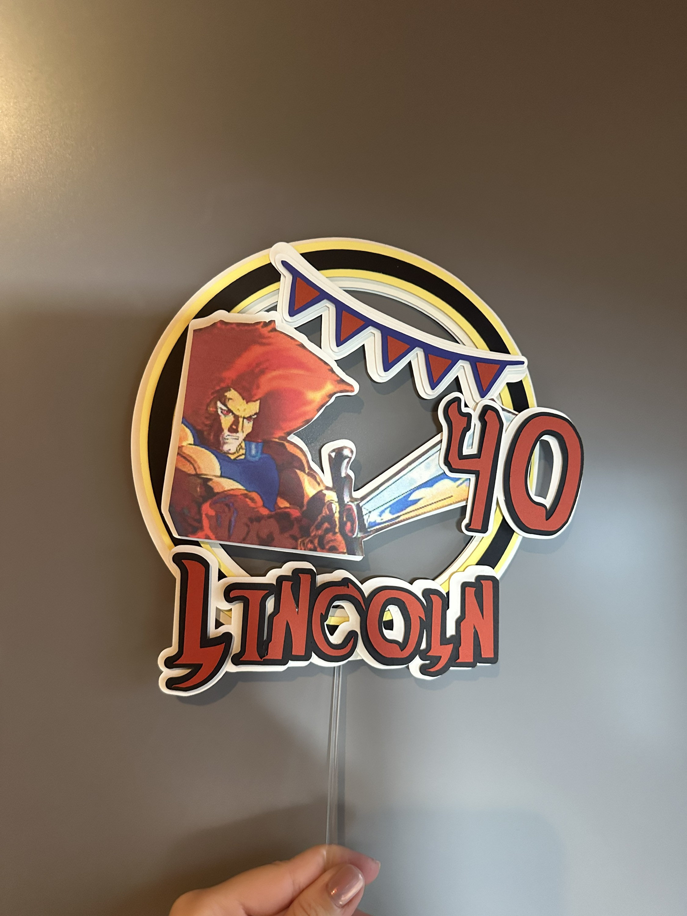 Thundercats Cake Topper - Etsy