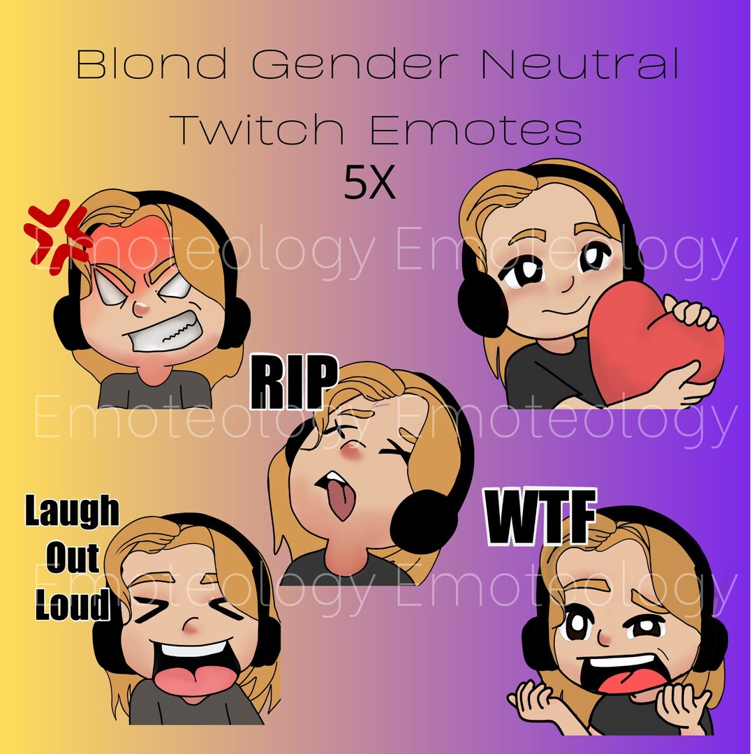 Twitch Emotes, Gender Neutral Emotes, Streaming, Twitch, Online Emotes ...