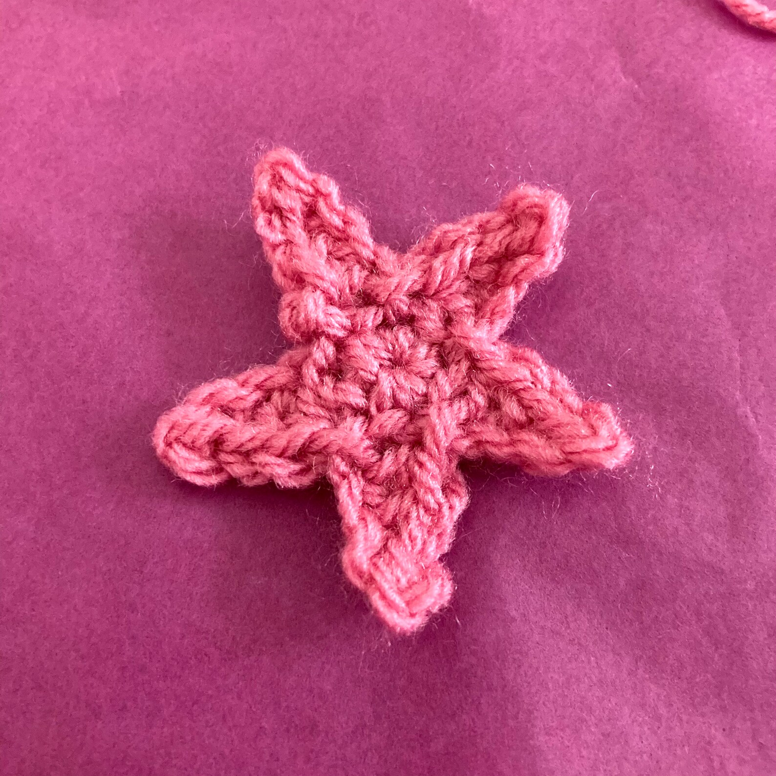 Mini Star Crochet Pattern | Chart and Written Crochet Pattern ...