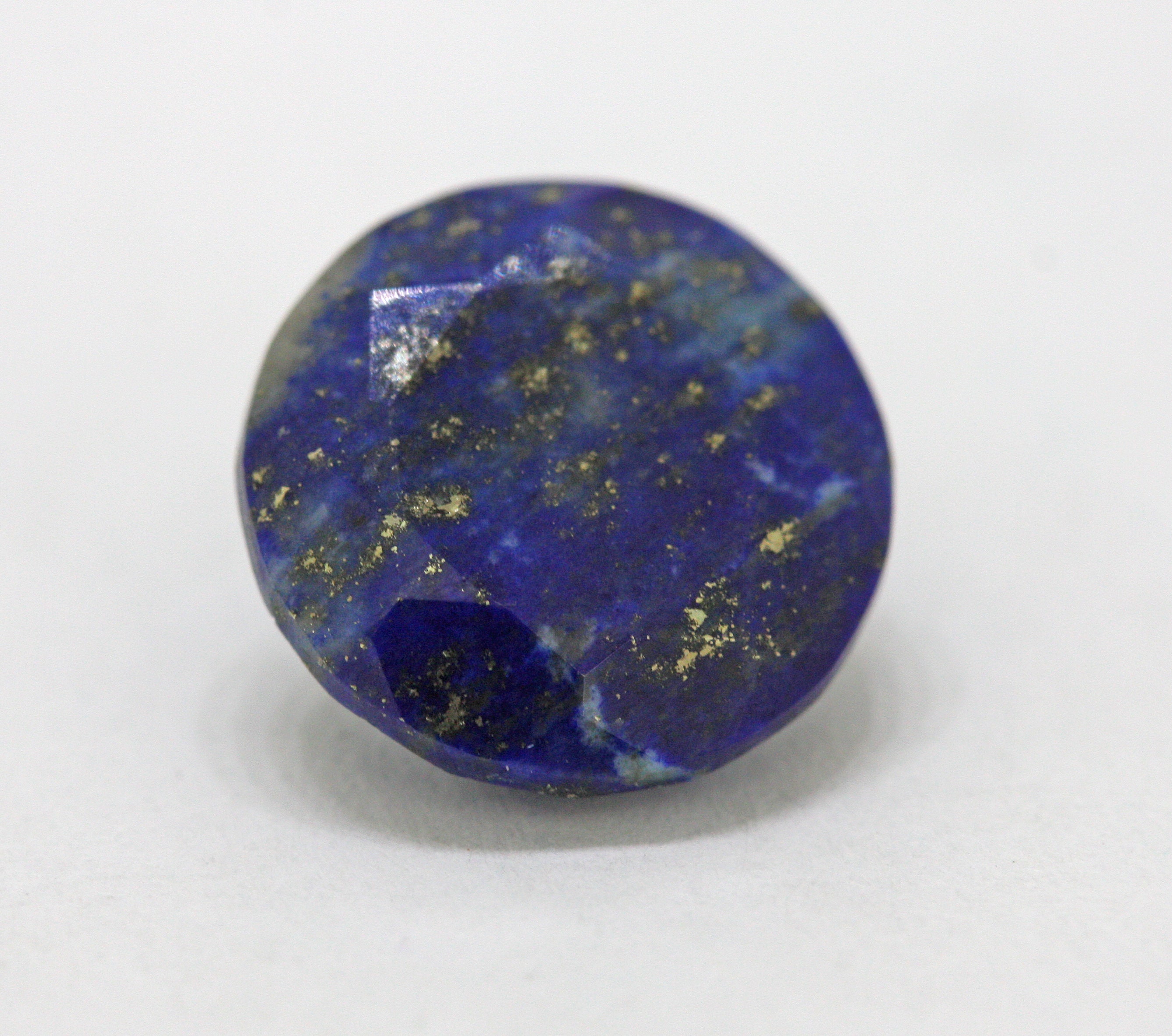Faceted Round Lapis Lazuli Stone / 4mm, 5mm, 6mm, 7mm, 8mm, 10mm ...