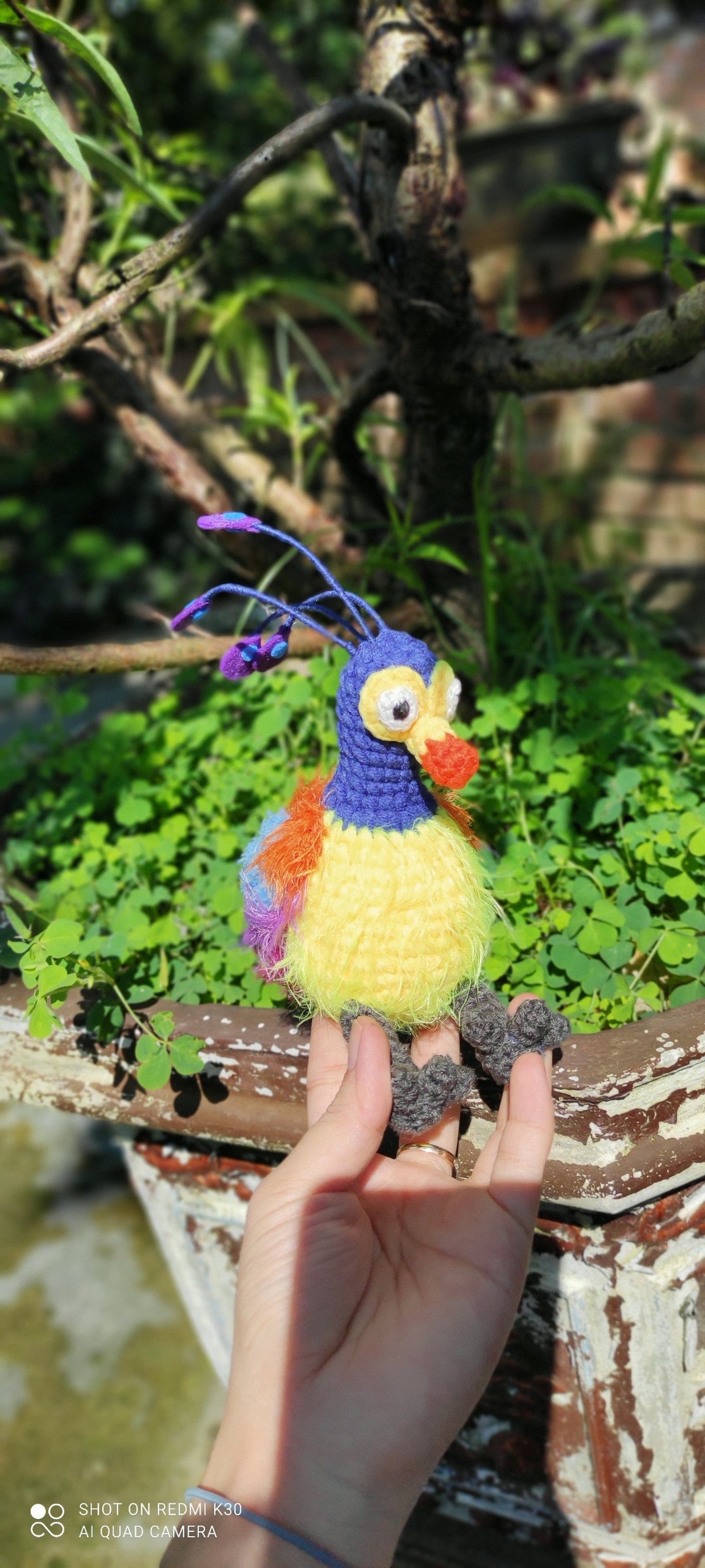 Handmade Baby Kevin Bird, Crochet Baby Kevin Bird, Amigurumi Baby Kevin ...