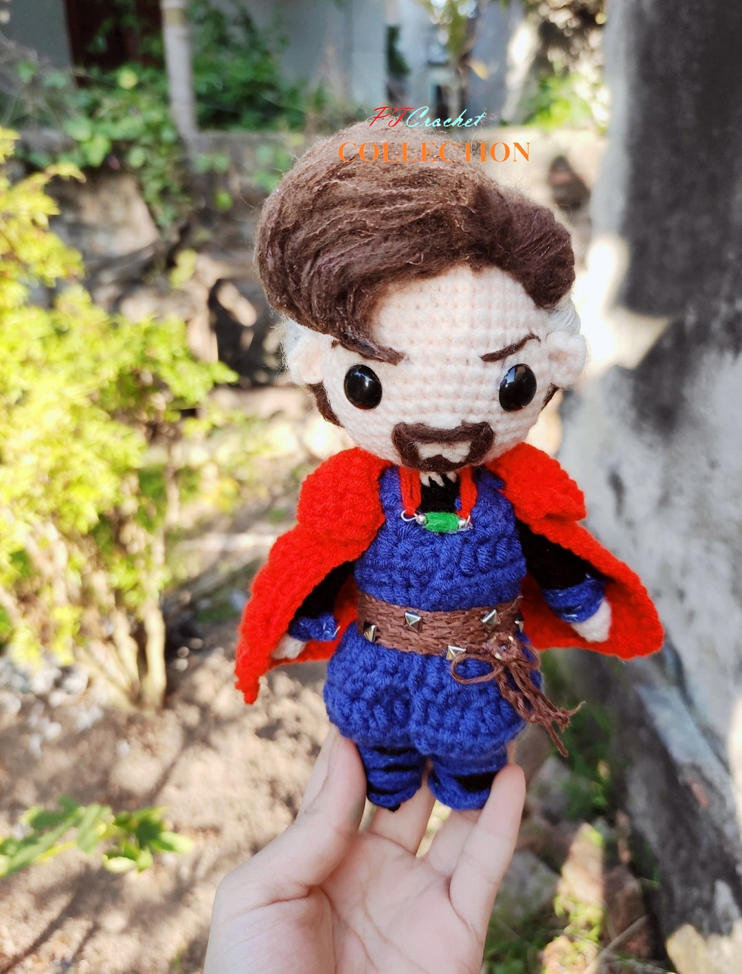 Crochet Doctor Strange Doll, Handmade Doctor Strange, Amigurumi Doctor ...