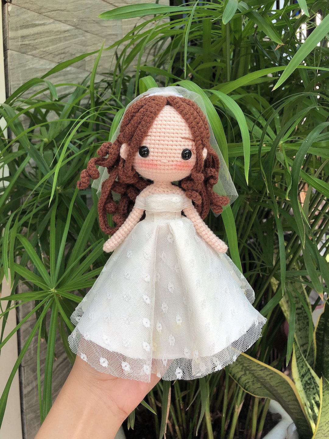 Bridal Doll, Bridal Crochet Doll, Bridal Amigurumi, Handmade Bridal ...