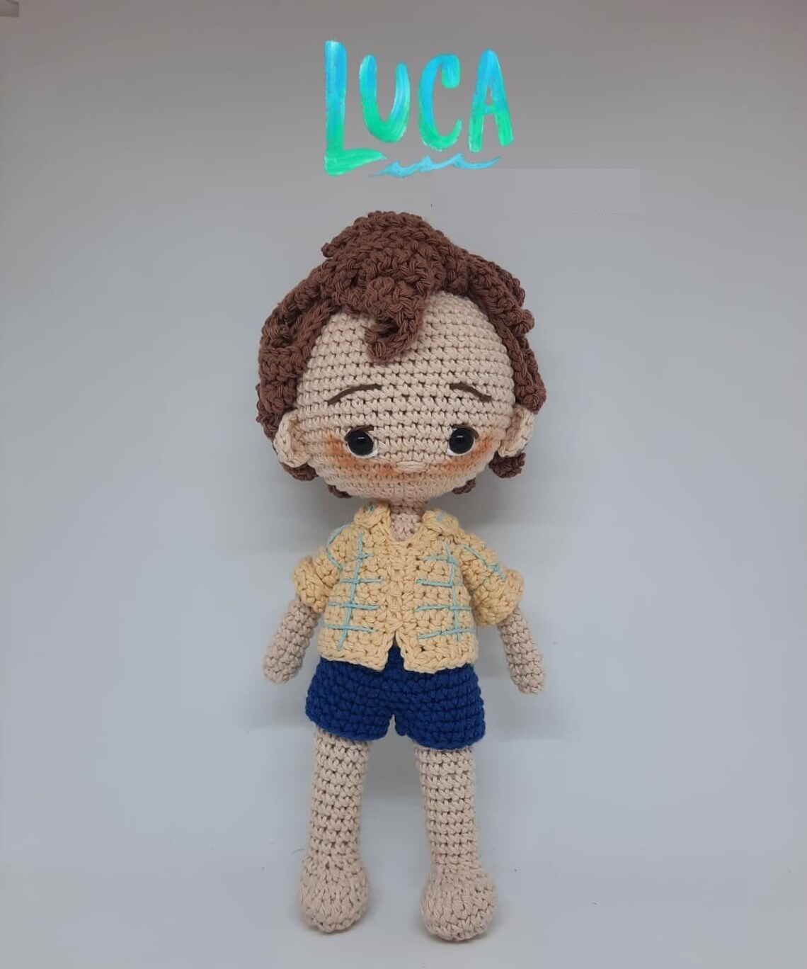 Crochet Luca Doll Luca Paguro Doll Amigurumi Luca Luca | Etsy
