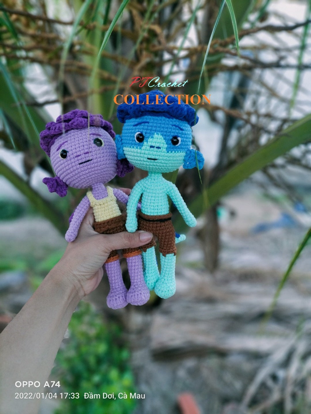 Crochet Luca Doll, Luca Paguro Doll, Amigurumi Luca, Luca Plush ...
