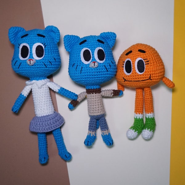 Darwin Watterson Plush - Etsy