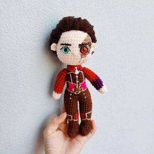 Silco Arcane Crochet Doll, Game Character LOL Plush, Game Character ...