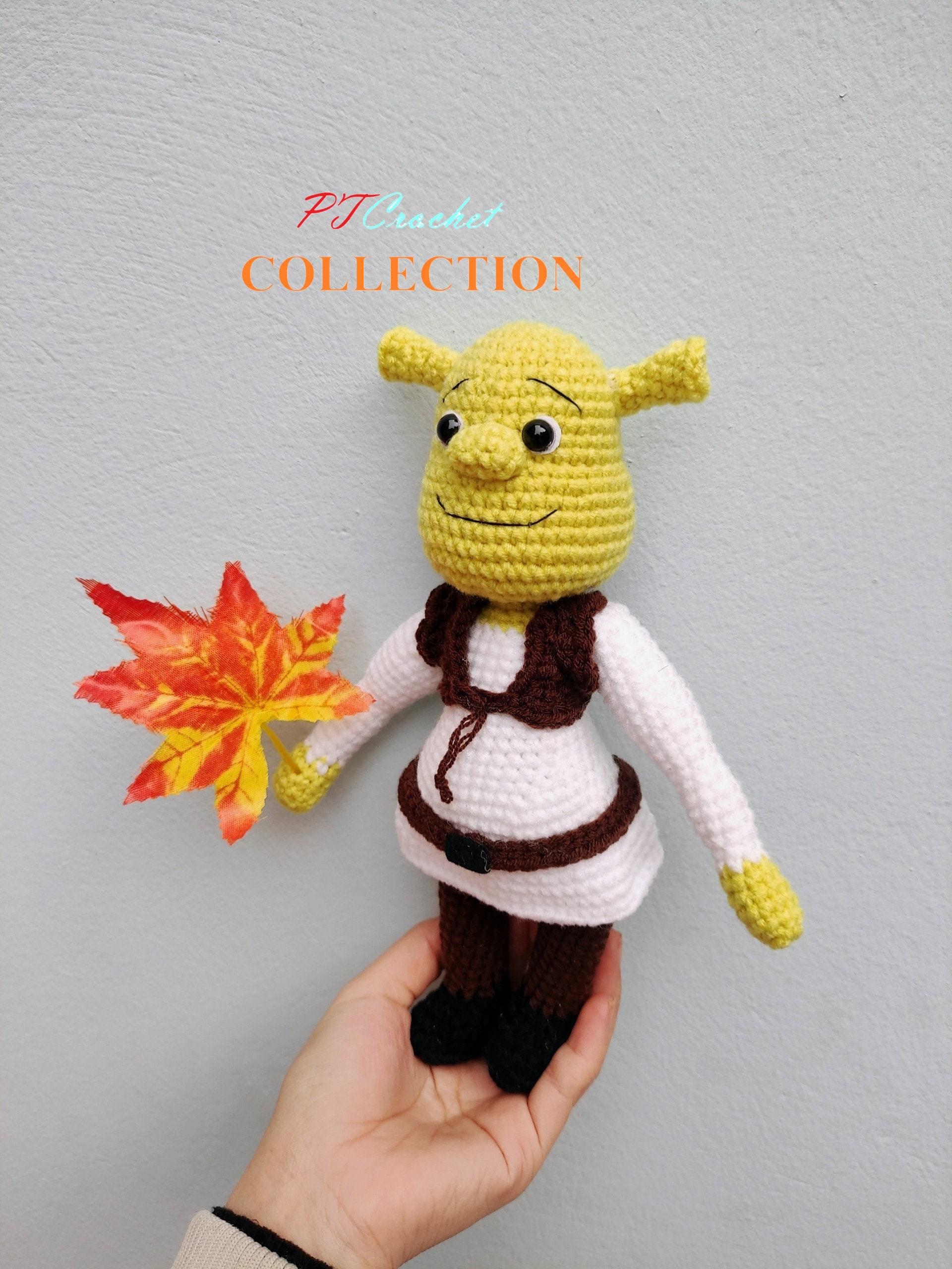 Crochet Shrek Doll Amigurumi Shrek Shrek Plush Stuffed | Etsy