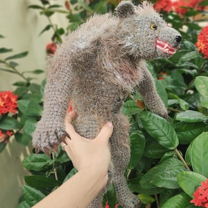 Werewolf Crochet, Werewolf Amigurumi ,werewolf Plushie, Custom Pet ...