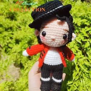 Michael Jackson Crochet Doll || Michael Jackson Doll, Crochet ...
