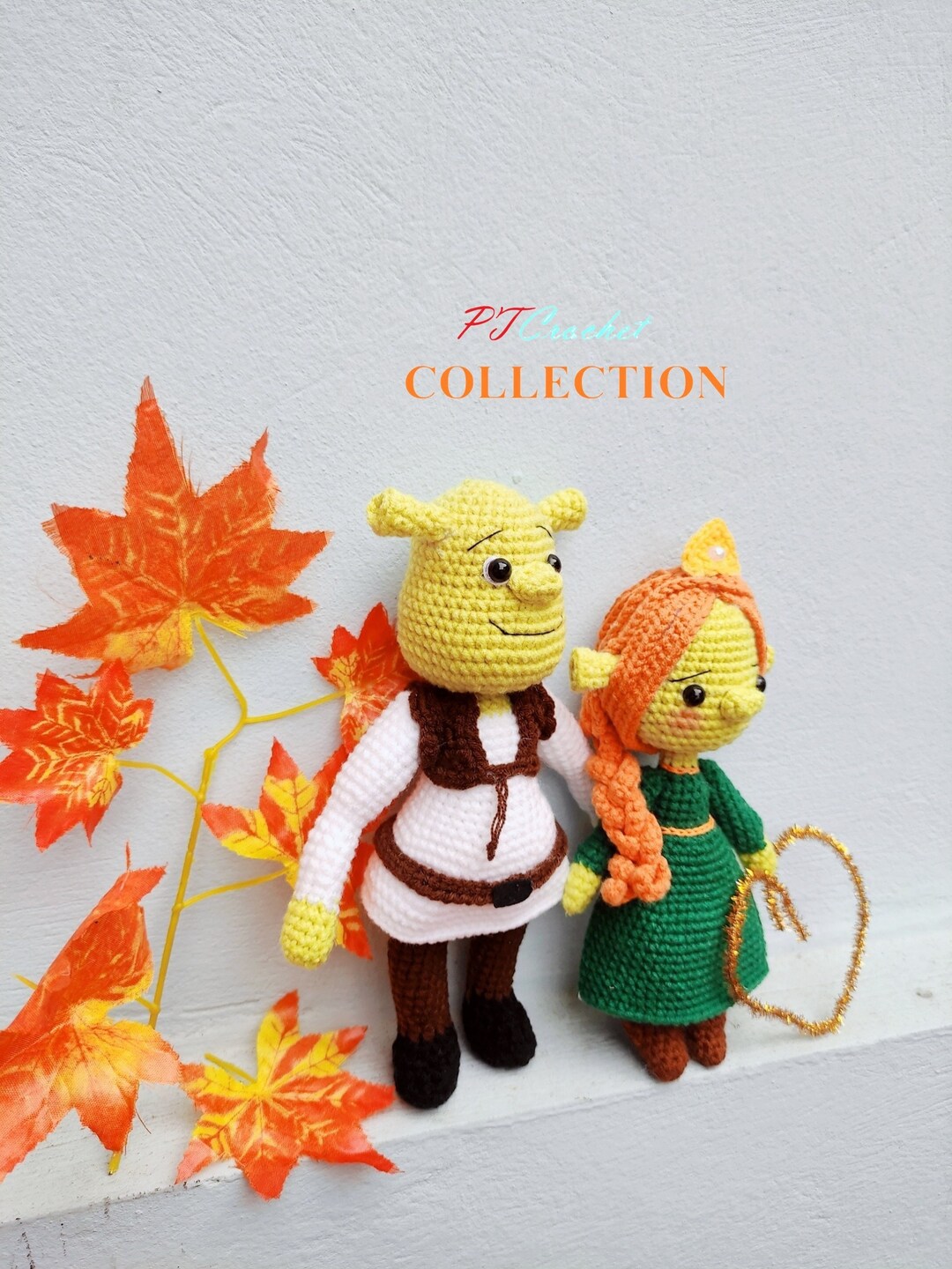 Crochet Shrek Doll, Amigurumi Shrek, Shrek Plush, Stuffed Shrek ...