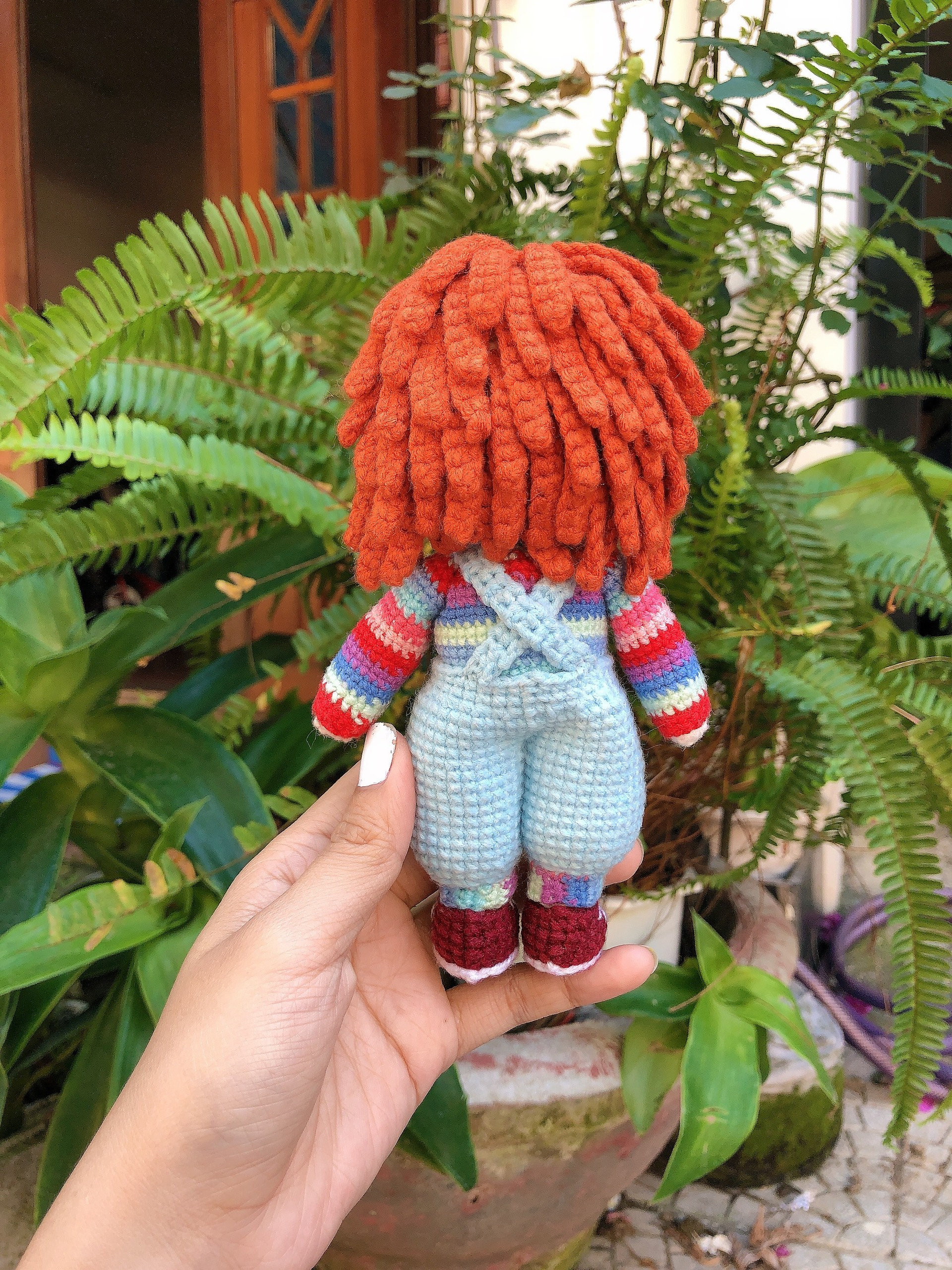 Chucky Crochet Doll, Chucky Amigurumi, Halloween Amigurumi , Handmade ...