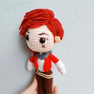 Crochet Arcane Vi Plush Doll, Criminal Character, LOL Stuffed Toy, Game ...