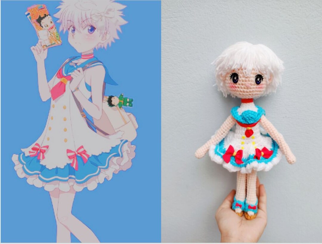 Custom Plush Commission, Custom Plush Doll, Custom Crochet Doll, Custom ...