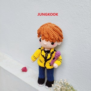 BTS Crochet, Bts Doll, Stuffed Bts, BTS Plush, BTS Amigurumi, Custom ...