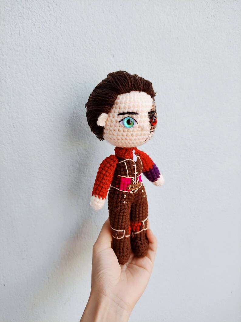 Silco Arcane Crochet Doll, Game Character LOL Plush, Game Character ...