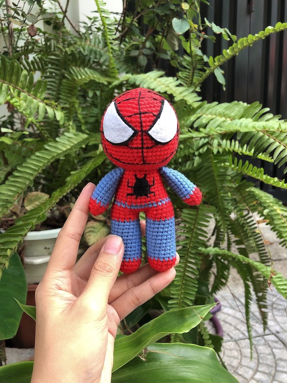 Spider Man Crochet Doll