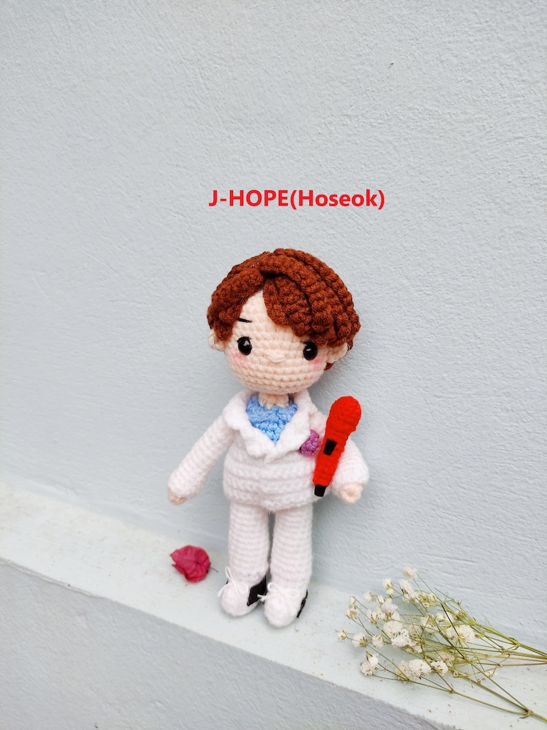 BTS Crochet Bts Doll Stuffed Bts BTS Plush BTS Amigurumi - Etsy