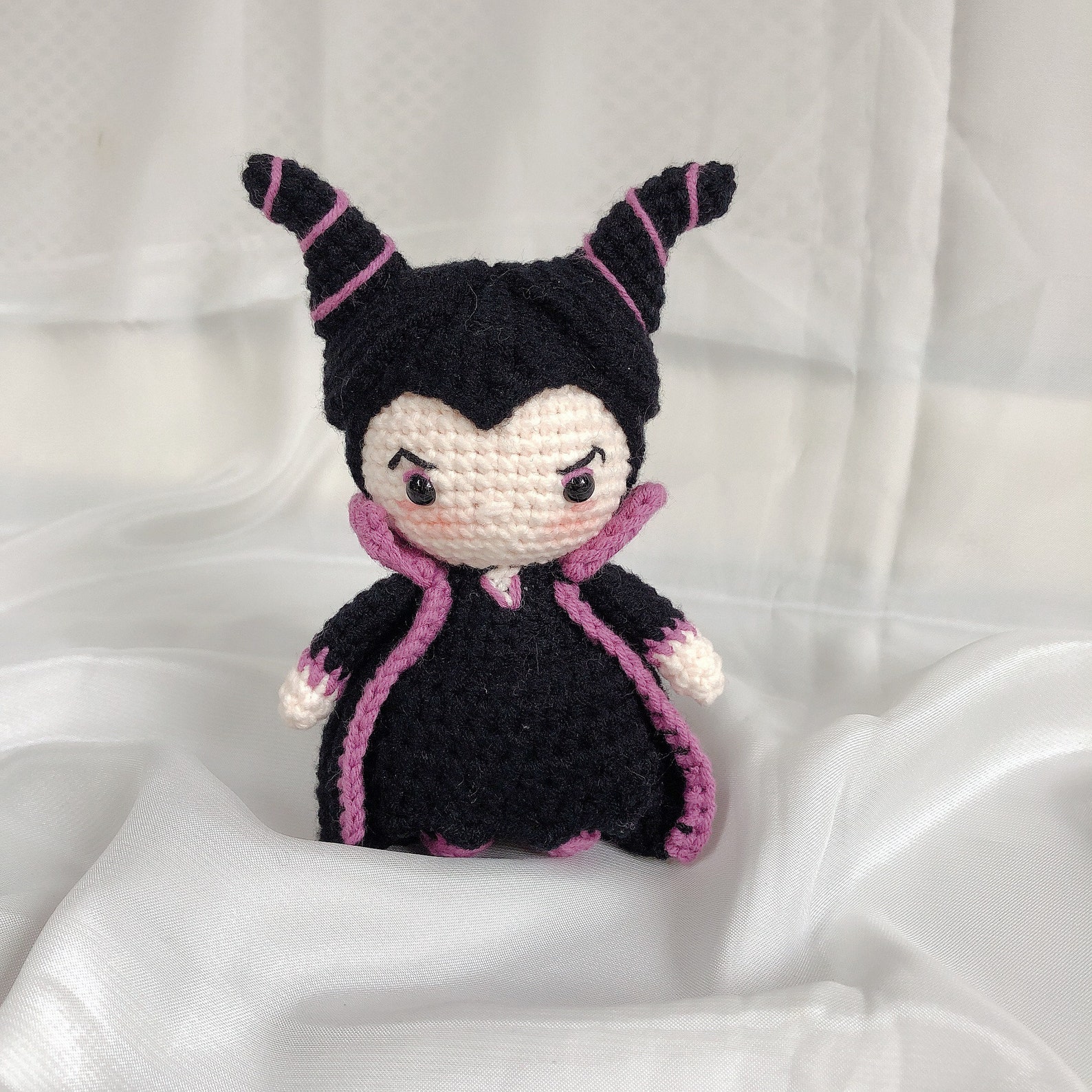 Amigurumi Maleficent Crochet Maleficent Maleficent Doll - Etsy