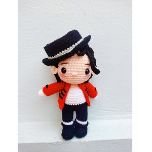 Michael Jackson Crochet Doll || Michael Jackson Doll, Crochet ...