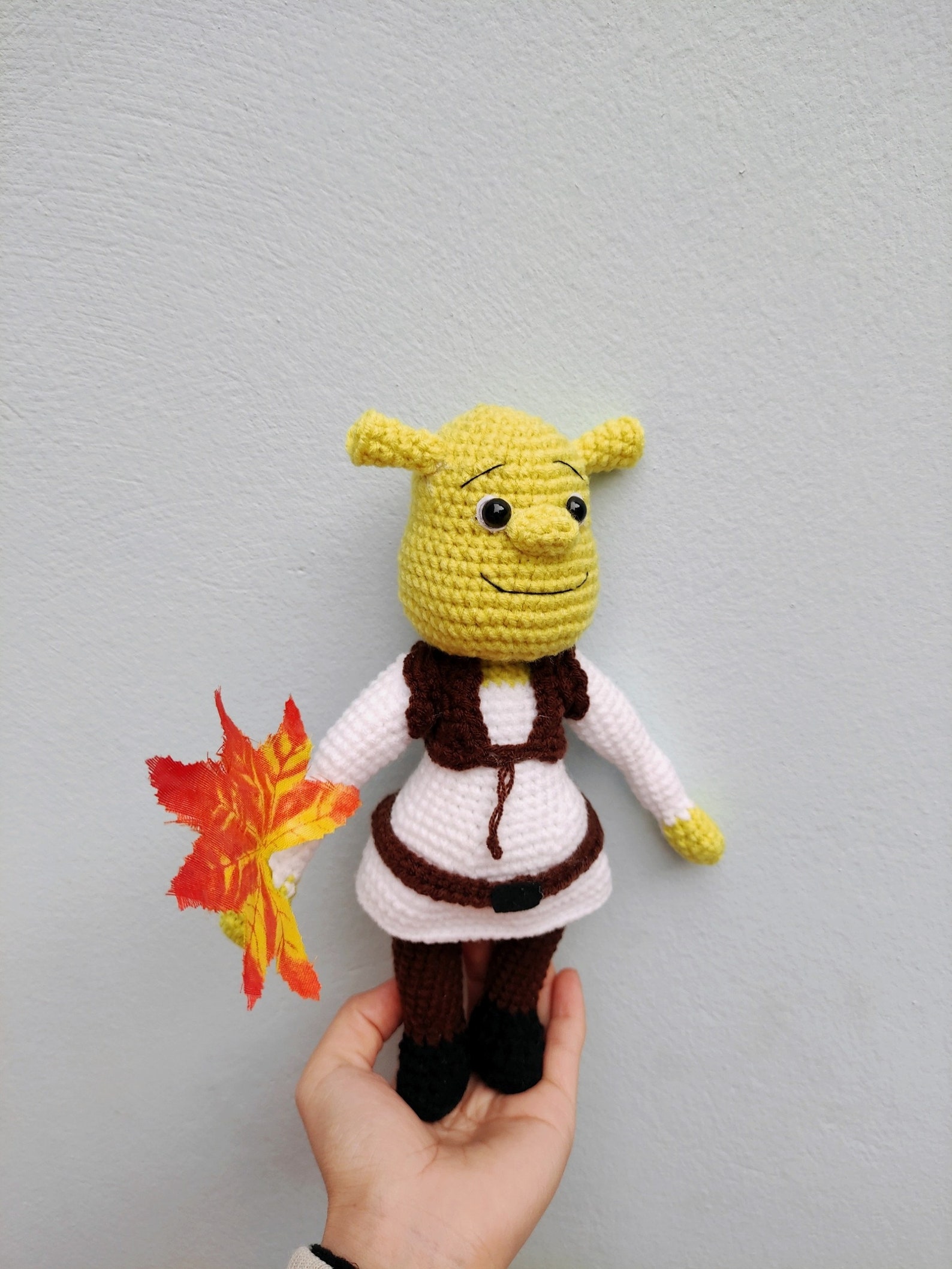 Crochet Shrek Doll Amigurumi Shrek Shrek Plush Stuffed - Etsy