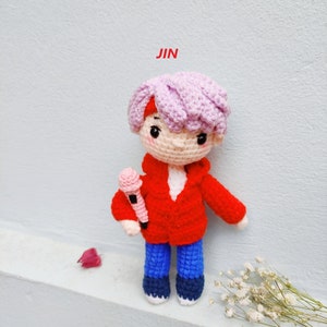BTS Crochet, Bts Doll, Stuffed Bts, BTS Plush, BTS Amigurumi, Custom ...