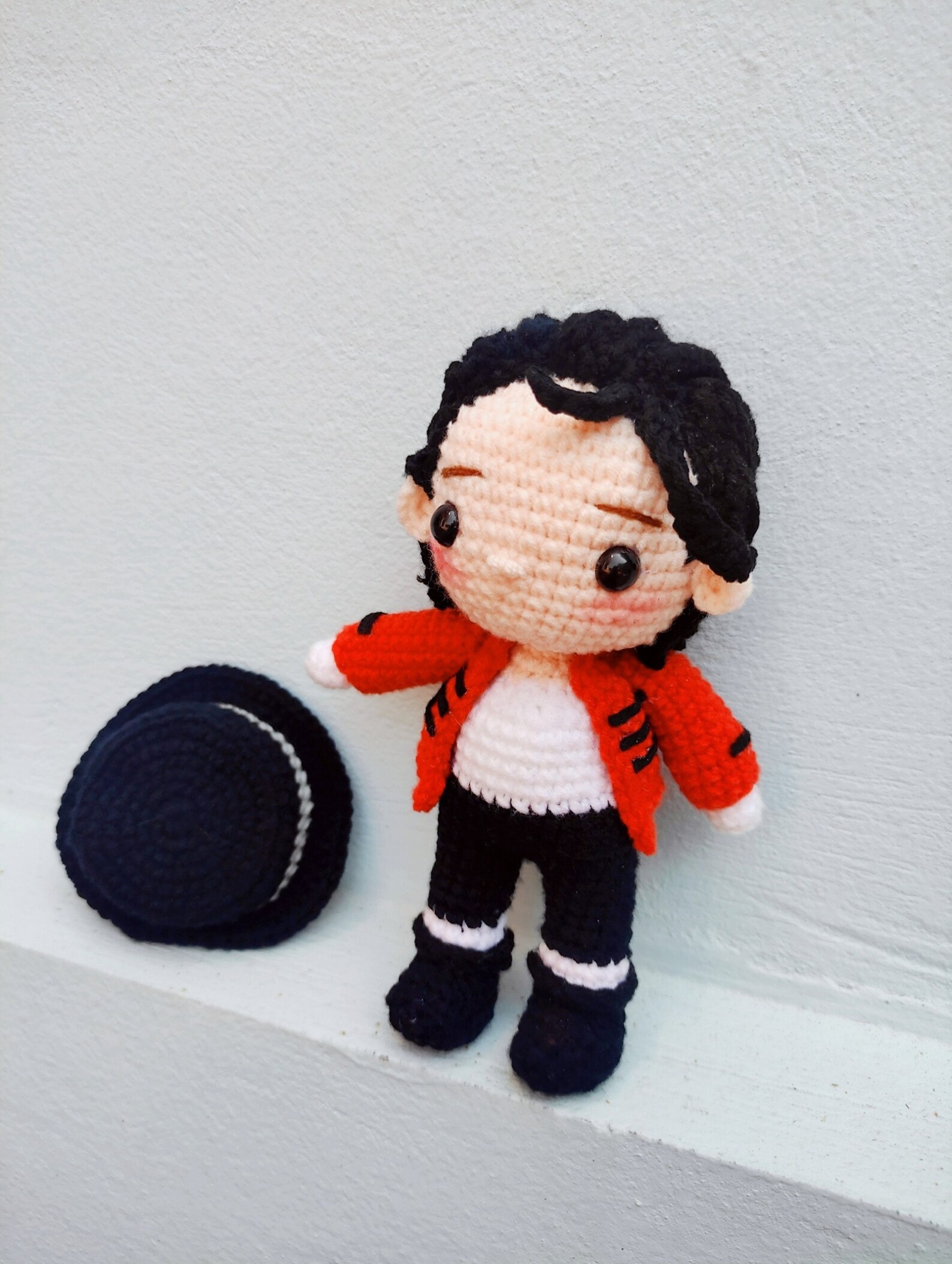 Michael Jackson Crochet Doll Michael Jackson Doll Crochet - Etsy
