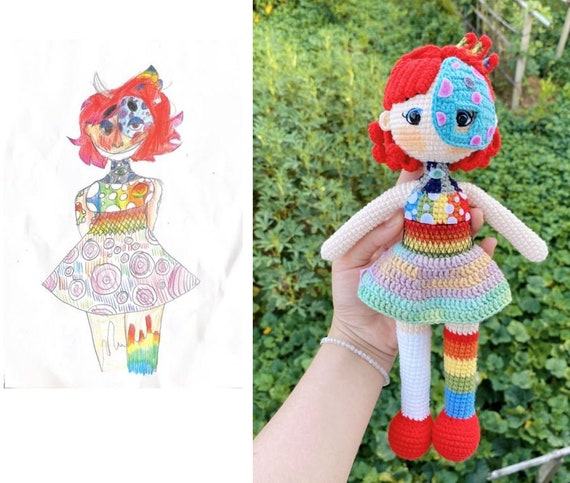 Custom Plush Commission Custom Plush Doll Custom Stuffed | Etsy